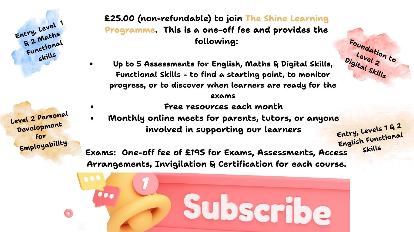 Join The Shine Learning Programme – One-off Fee! – Planet Diversity